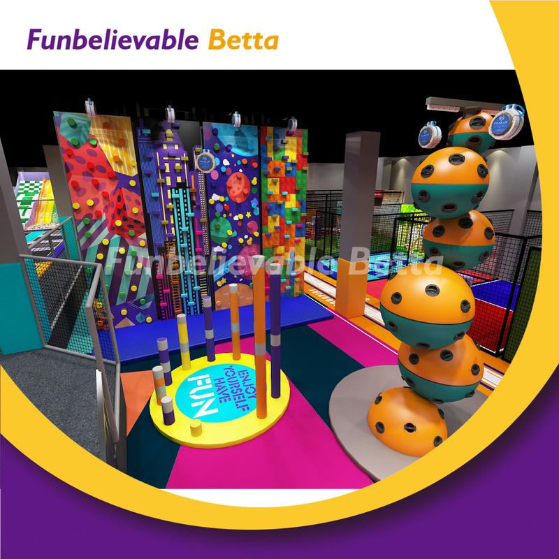 Bettaplay Kids Trampoline Playground Indoor Jumping giant Trampolines ...