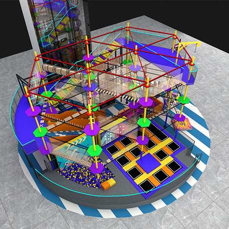 Pokiddor Indoor High-altitude Adventure Park Design Case: Project in ...