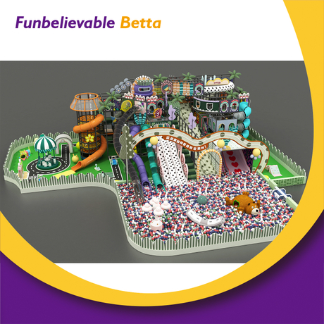 Bettaplay 750 SQM Jungle Theme Macaron Color Large Ball Pit with ...