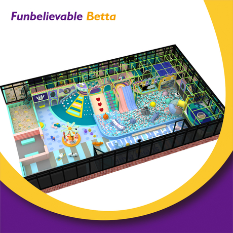 Bettaplay 300sqm children indoor play equipment indoor commercial park ...