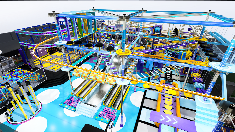 Pokiddo Design Case Study: A Dynamic Indoor Playground in Jiangmen for ...